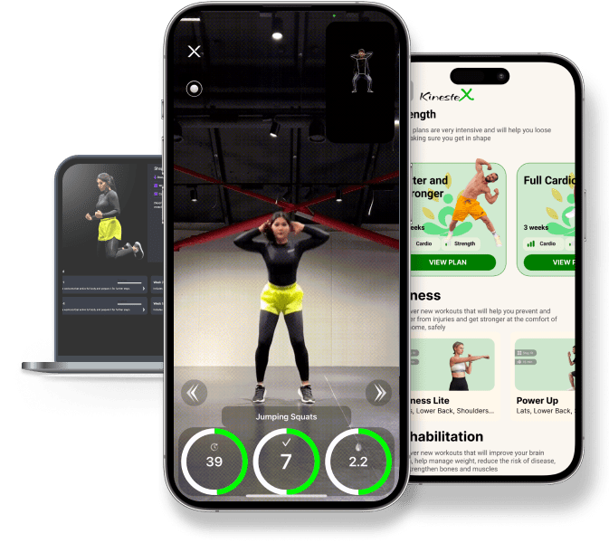 KinesteX AI: Home Fitness & Physio